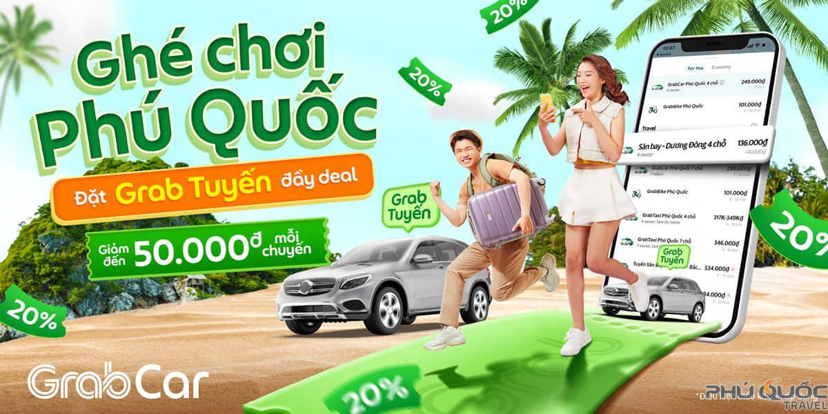 Ở Phú Quốc có grab không? So với giá taxi thì thế nào?